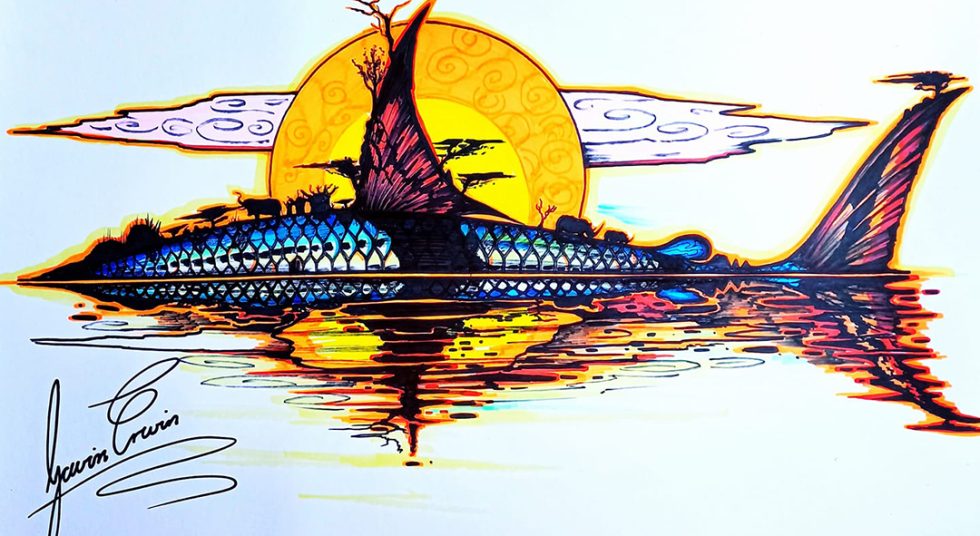 Gavin Erwin Fish Artist | International Fish Art Specialist | Sharpie Art